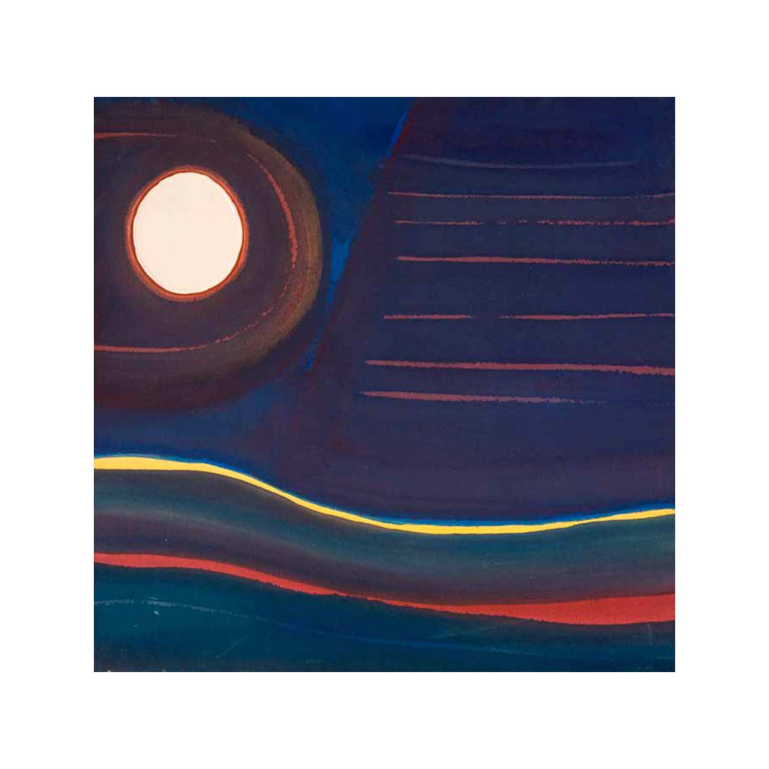 Untitled (Moon Series) by Geri Taper – Waterfall Artful Living HOME