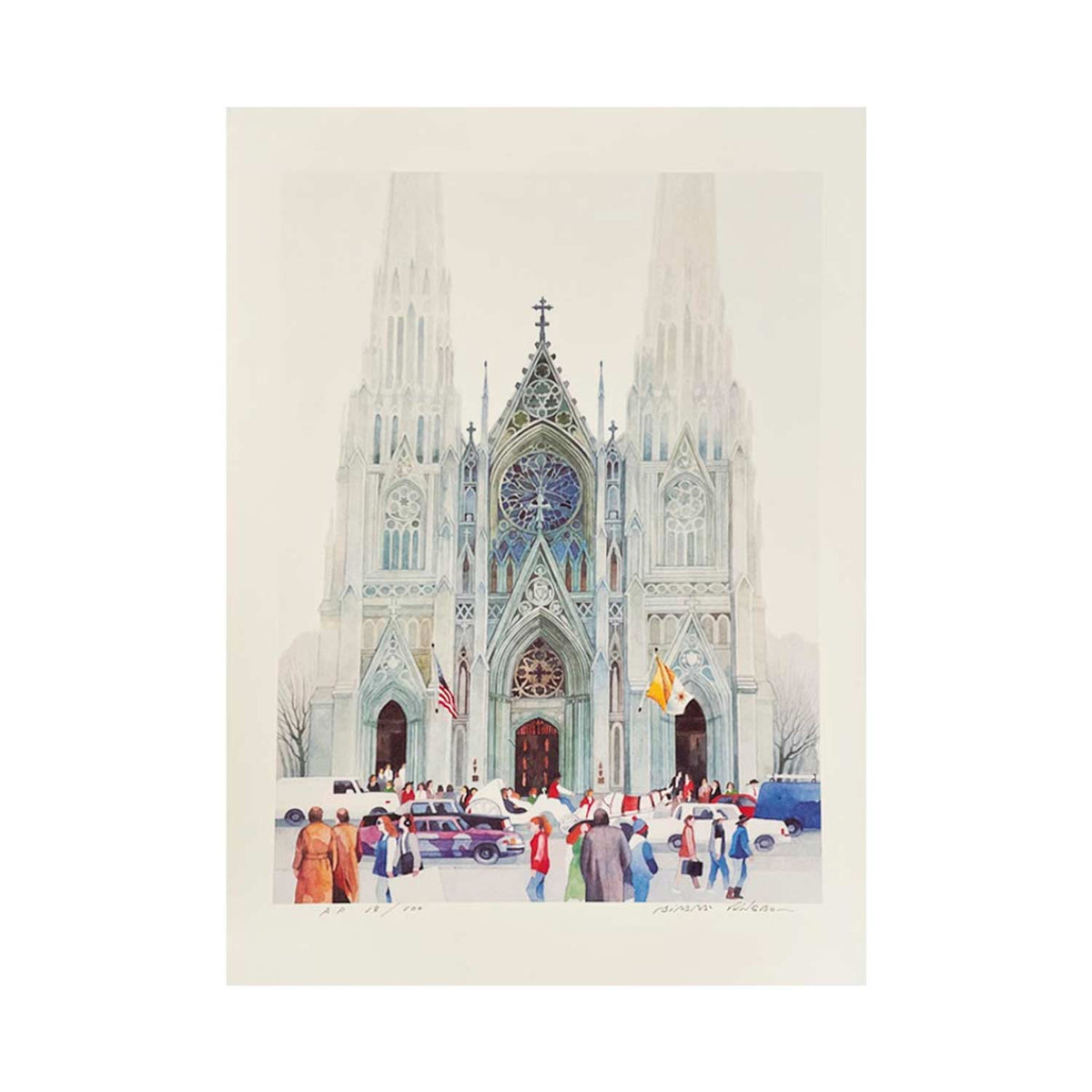 St. Patrick's Cathedral by Myung-Bo Sim - Waterfall Artful Living HOME