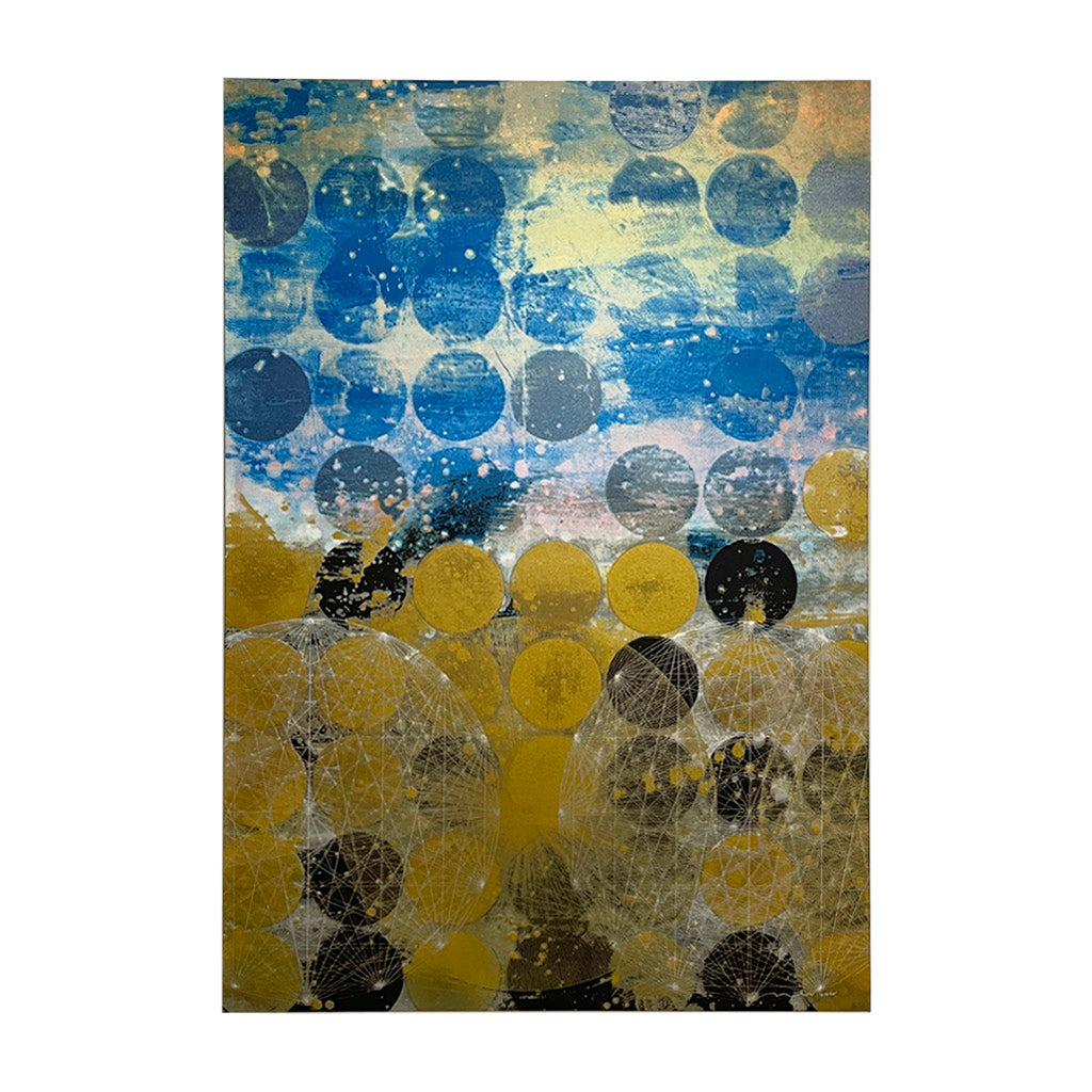 Hovering_3 Silkscreen by Jinwon Chang - Waterfall Artful Living HOME