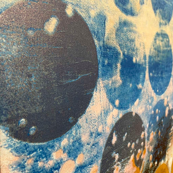 Hovering_3 Silkscreen by Jinwon Chang - Waterfall Artful Living HOME